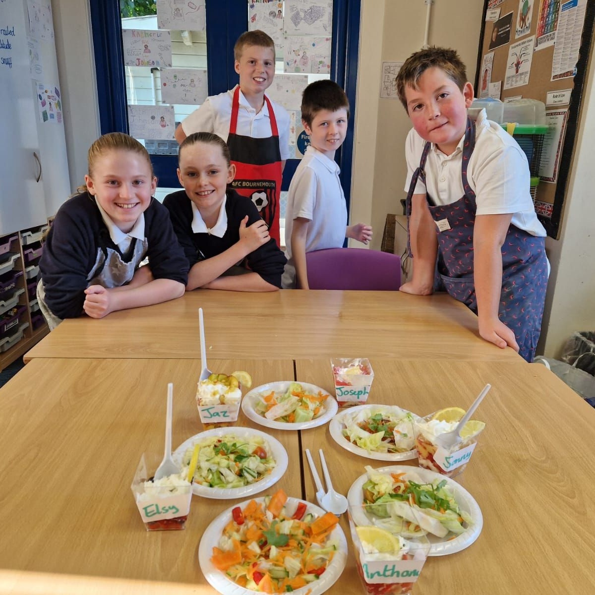 Hordle CE (VA) Primary School & Nursery - Team UJ: DT Week One