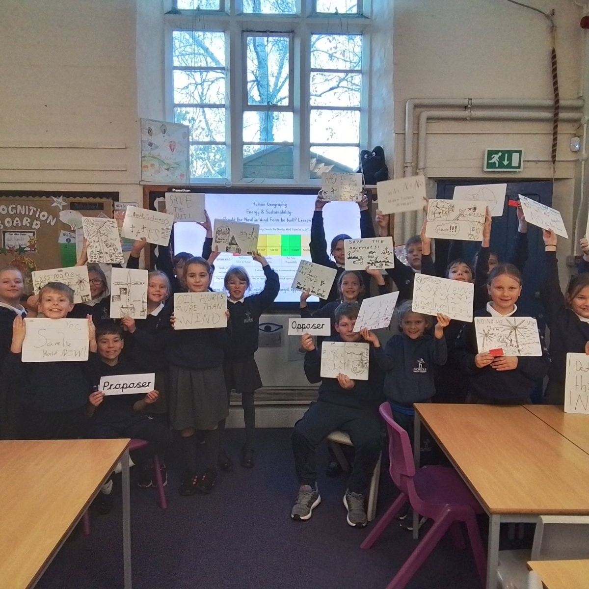 Hordle CE (VA) Primary School & Nursery - Team UJ: Wind Farm Debate