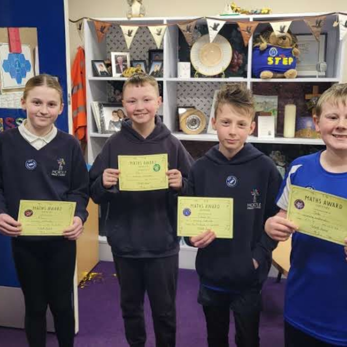 Hordle CE (VA) Primary School & Nursery - Team UJ Mathematicians!