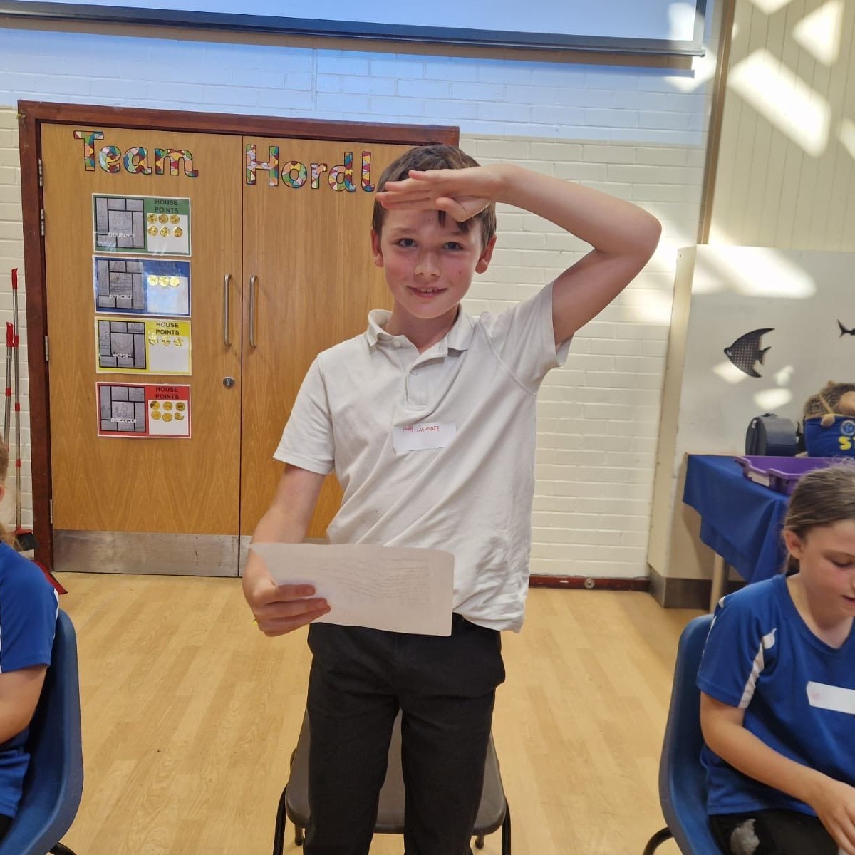Hordle CE (VA) Primary School & Nursery - House Captain Votes!