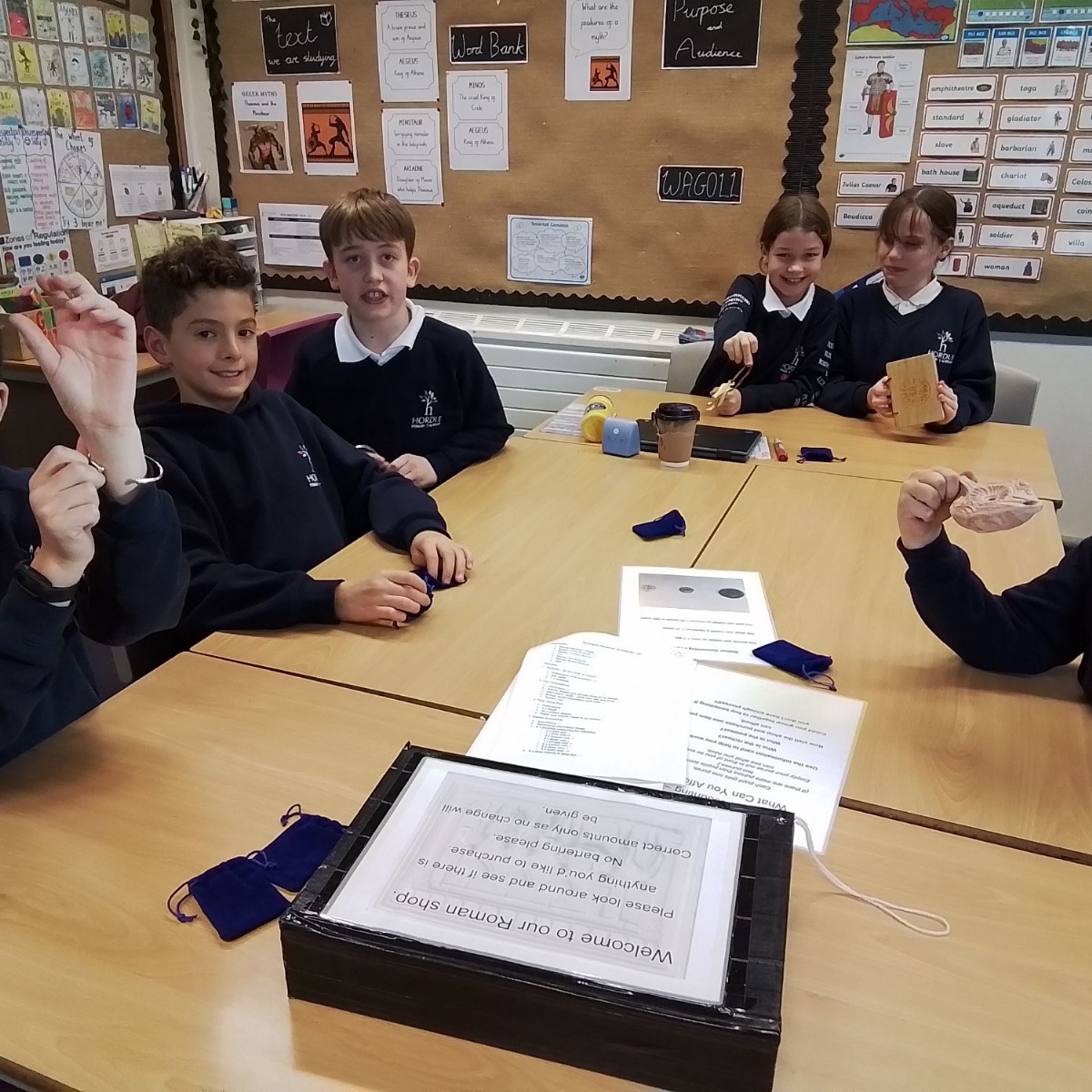 Hordle CE (VA) Primary School & Nursery - Team UJ: Roman Workshops